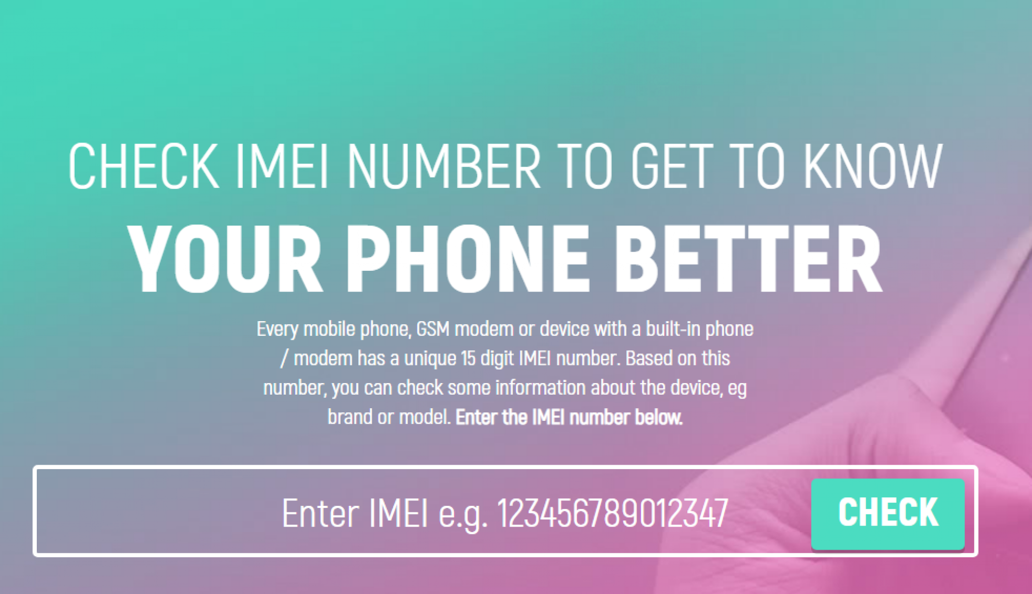 5 Best Free IMEI Checker – 2024 Review - WebSta.ME