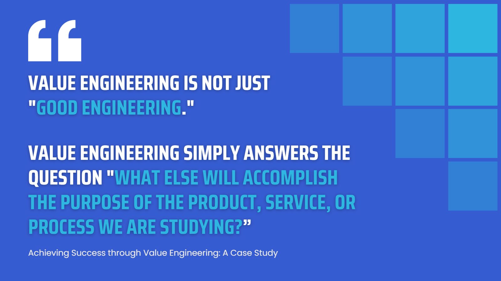 A Guide to Value Engineering in Construction: Maximising Cost ...